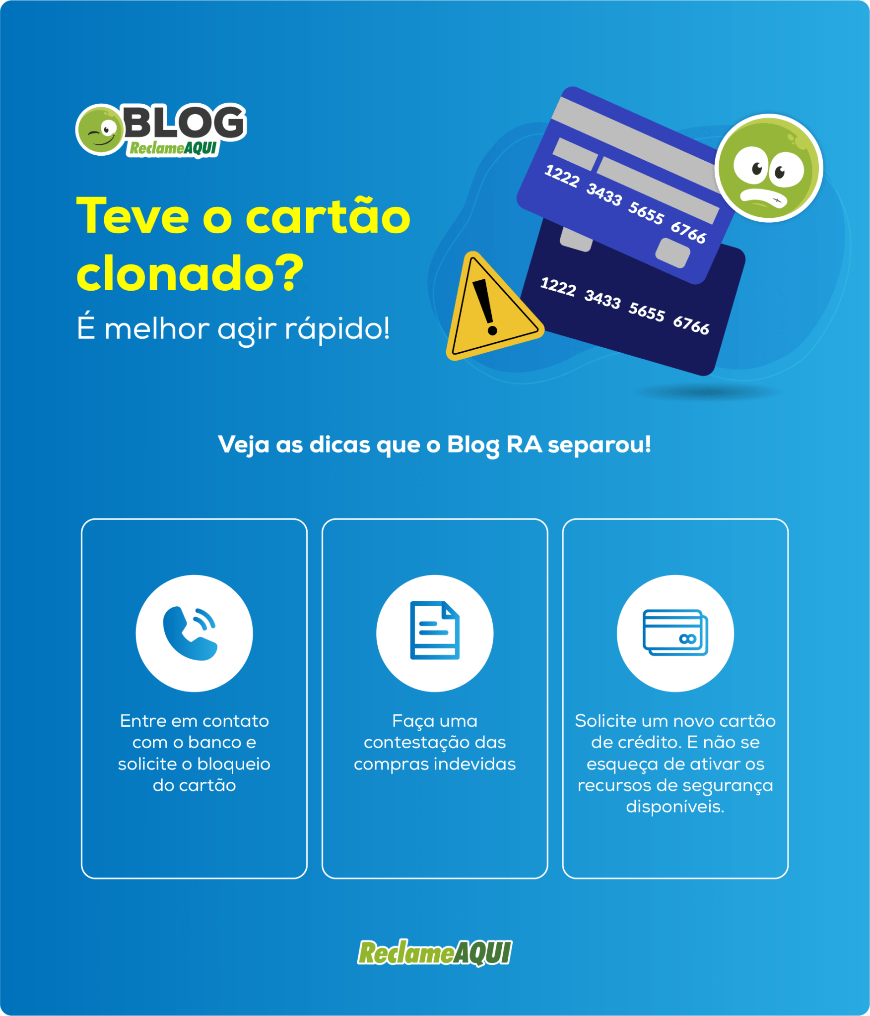 Cuidado com o cartão clonado! Veja dicas para se proteger
