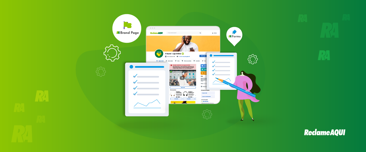 RA Forms: personalize as suas perguntas na RA Brand Page