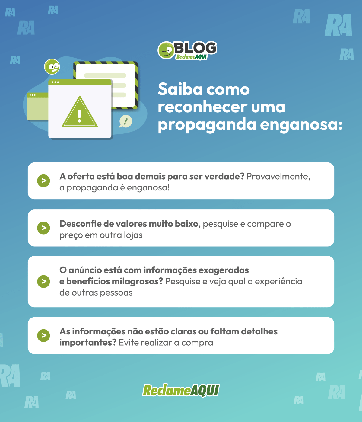 Descubra como se proteger da propaganda enganosa